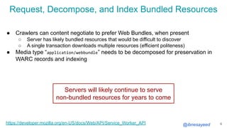 Readying Web Archives to Consume and Leverage Web Bundles | PDF | Web ...