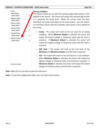 Webcal6 Manual Software EchoPod Flowline | PDF