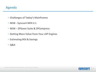 Introducing MFX for z/OS 2.1 & ZPSaver Suite | PPTX