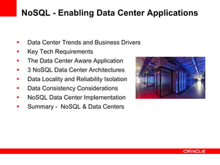 NoSQL – Data Center Centric Application Enablement | PPT
