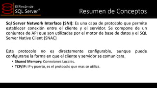 Web cast de optimización Sql Server - Arquitectura | PPT
