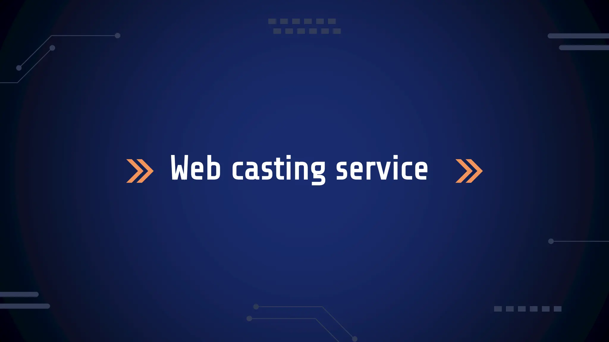 Best Web casting service Maharashtra | PPTX