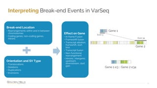 VarSeq 2.4.0: Structural Variants and Advanced Automation in VSClinical ACMG | PPTX