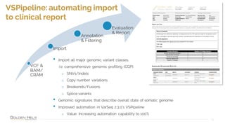 A User’s Perspective: Somatic Variant Analysis in VarSeq 2.3.0 | PPT