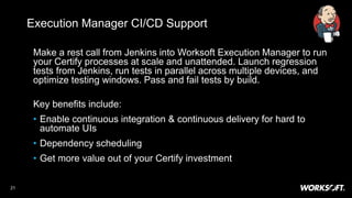 What's New with Worksoft Certify | PPTX