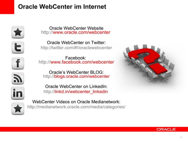 Oracle WebCenter Solutions | PPT