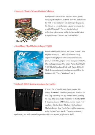 Christmas gift ideas for boyfriend | PDF