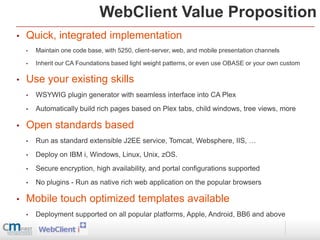 WebClient Overview and 1.8 Roadmap | PPTX