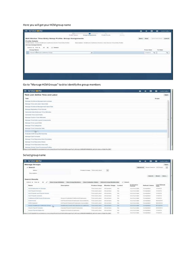 Oracle Fusion Web Clock Setup(Oracle Time and Labor) | DOCX