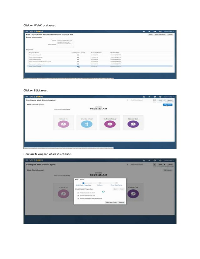 Oracle Fusion Web Clock Setup(Oracle Time and Labor) | DOCX