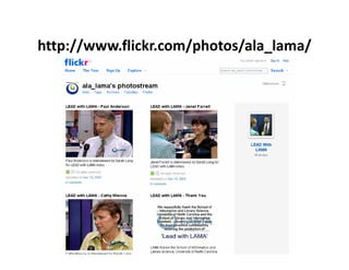 LAMA Web Communication Tools | PDF | Technology & Computing