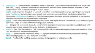 Web component | PPTX