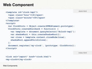 Web Components | PDF