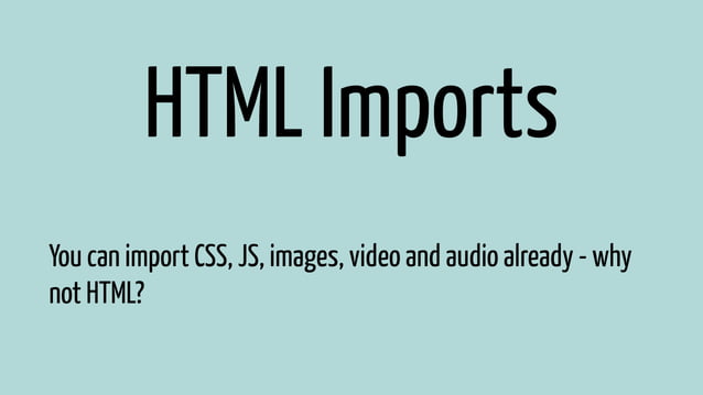 Introduction to Web Components | PDF