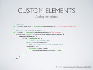 Modern Web UI - Web components | PPT