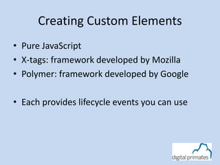 Web Components | PPTX
