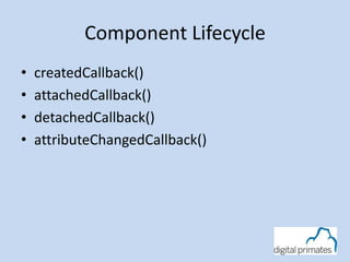 Web Components | PPTX