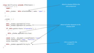 Web components | PPT