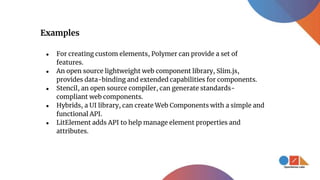 Web components | PPT