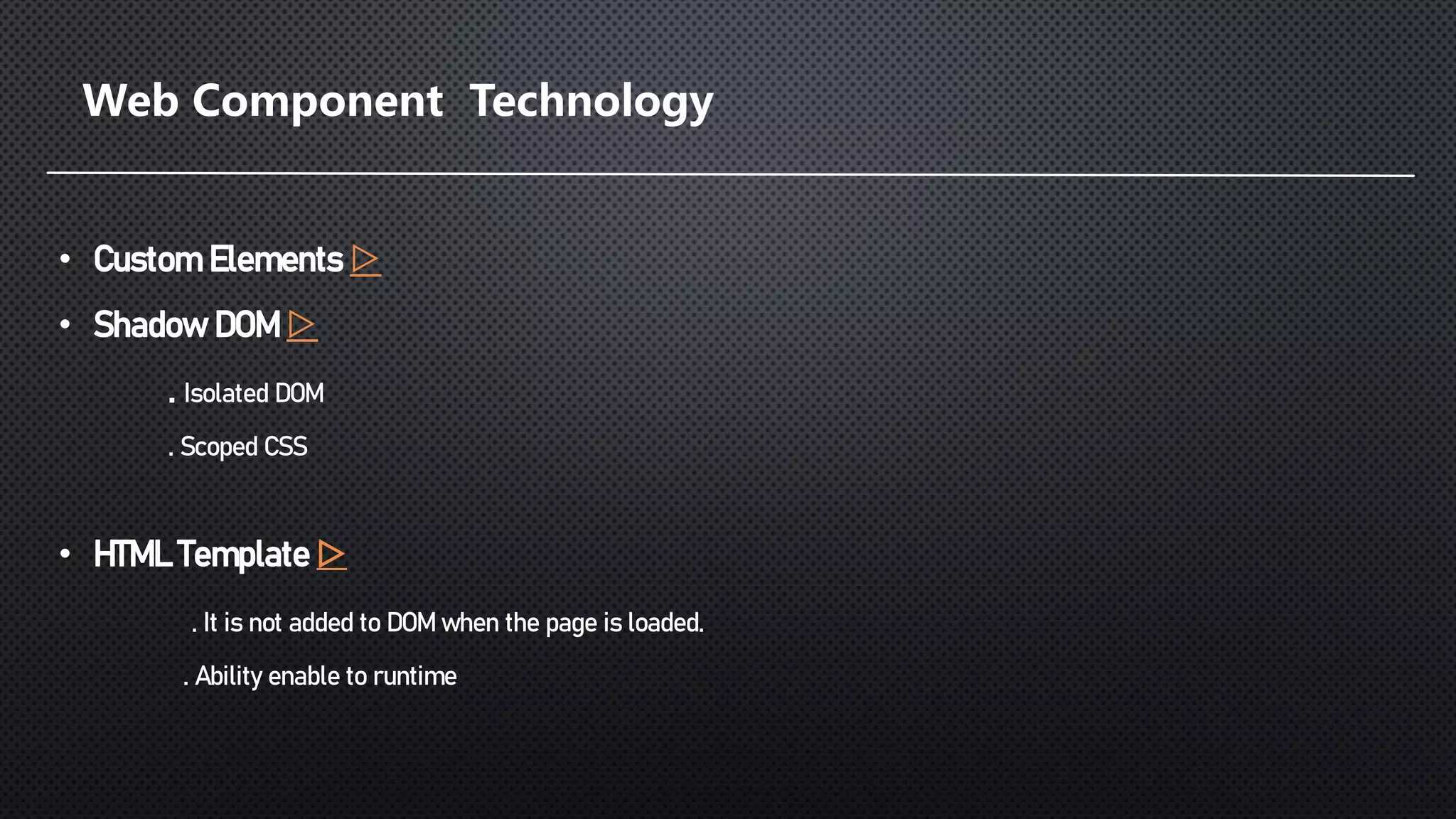 Web components | PDF