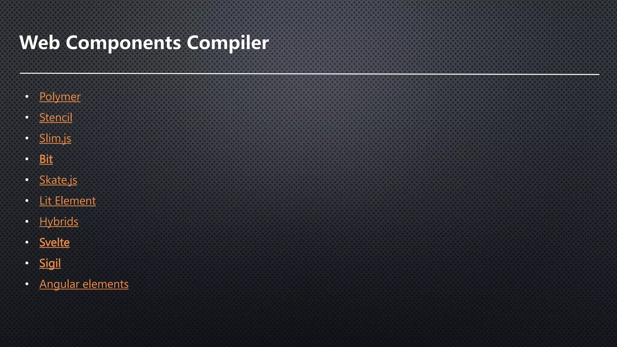 Web components | PDF