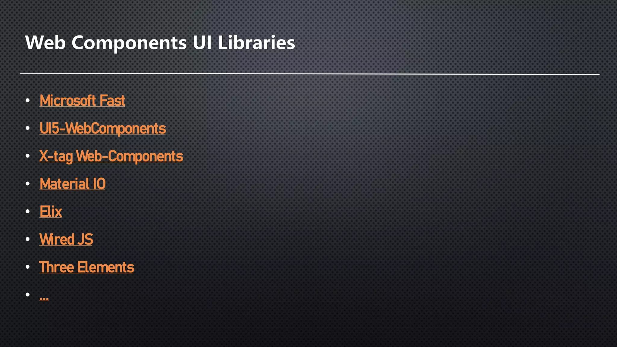 Web components | PDF