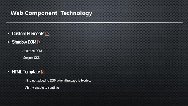 Web components | PPT