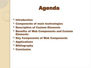 WEB COMPONENTS AND CUSTOM ELEMENTS PRESENTATION.pptx