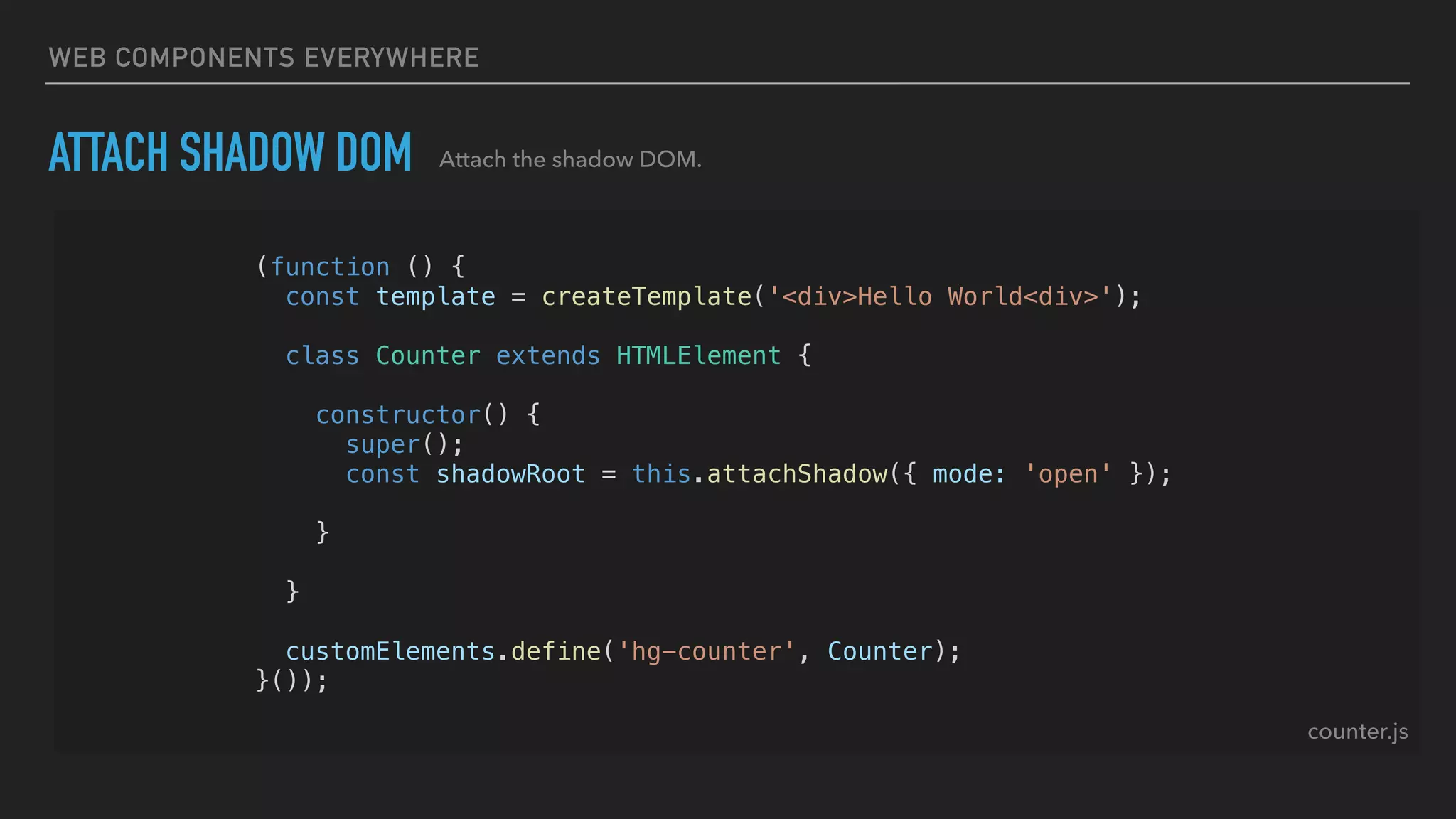 Web Components Everywhere | PDF | Web Design and HTML | Internet