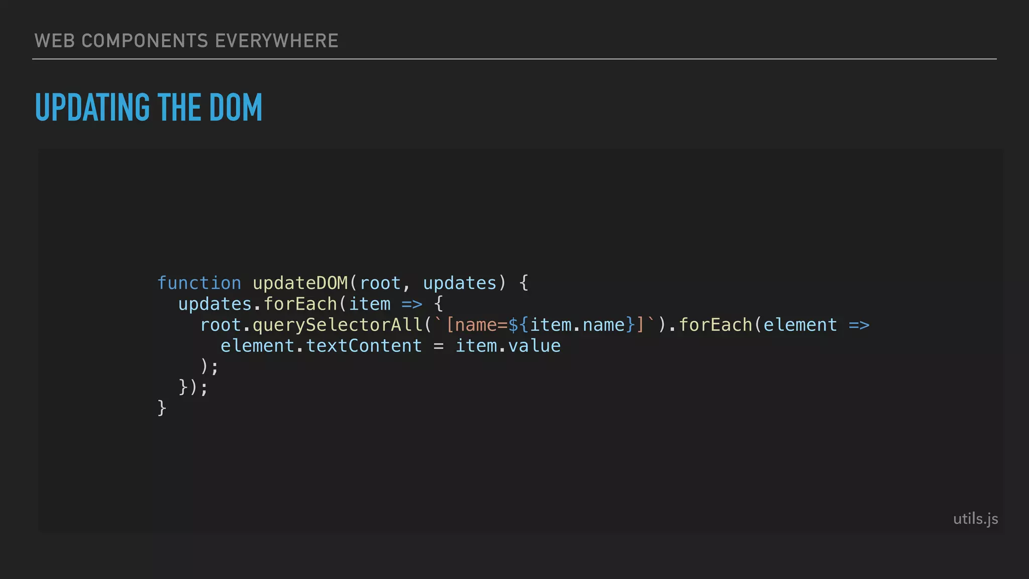 Web Components Everywhere | PDF | Web Design and HTML | Internet