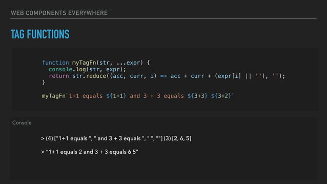 Web Components Everywhere | PDF | Web Design and HTML | Internet