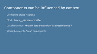 Rawnet Lightning Talk - Web Components | PPT