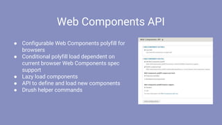 Віталій Бобров — Web components, Polymer and Drupal | PPT