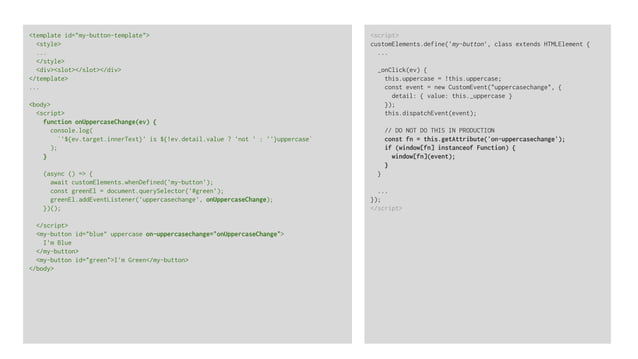 Web components v1 intro | PDF