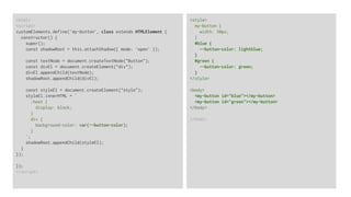 Web components v1 intro | PDF