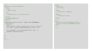 Web components v1 intro | PDF
