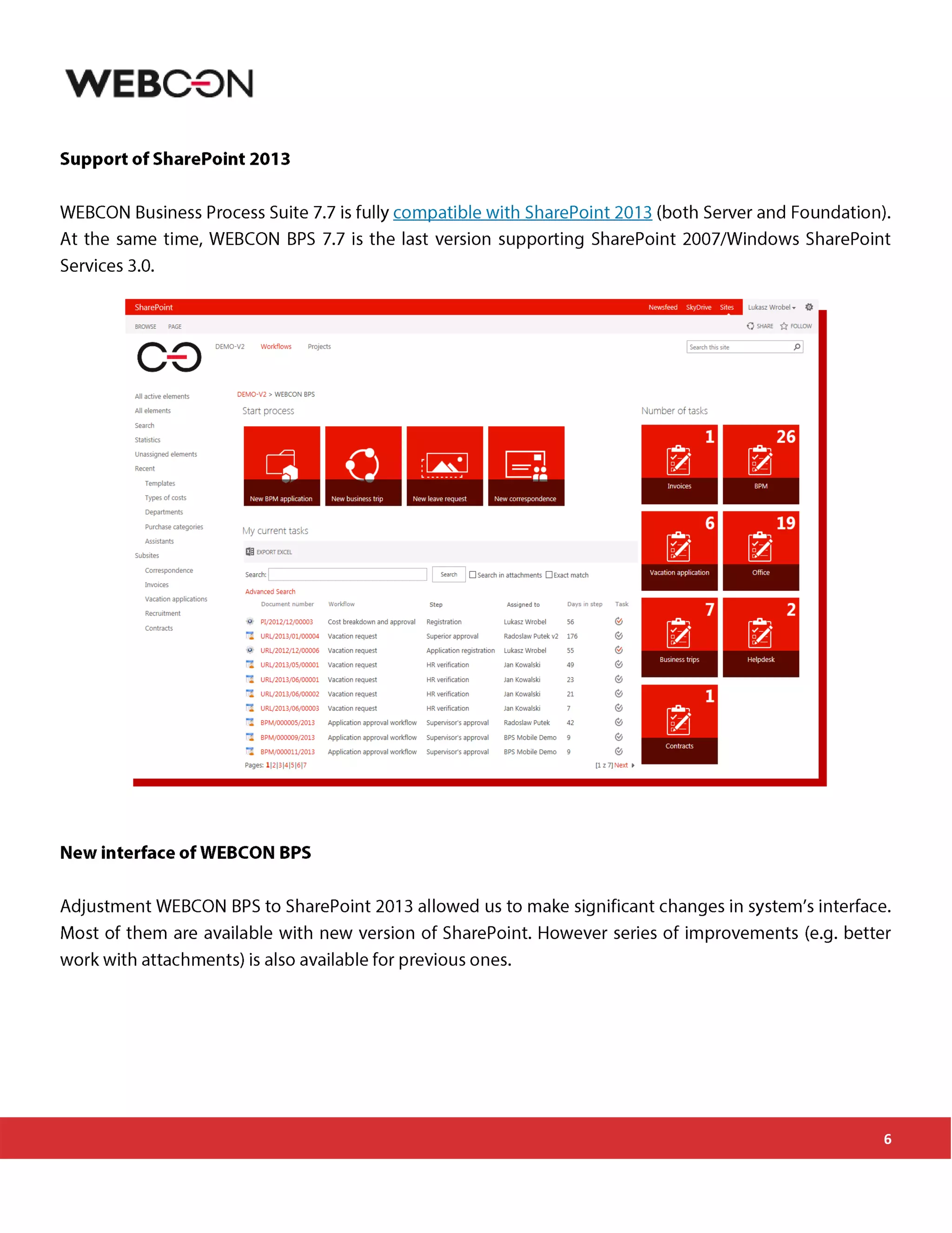 WEBCON BPS 7.7 | PDF