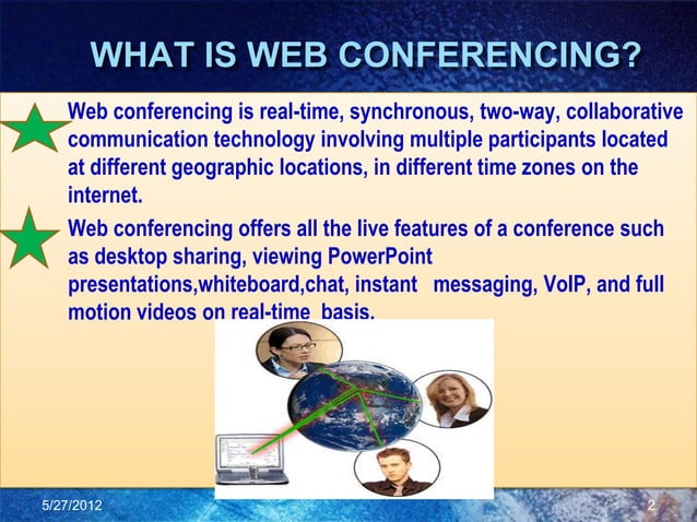 WEB CONFERENCING | PPT