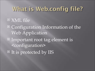 Web Config | PPT