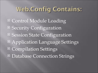 Web Config | PPT