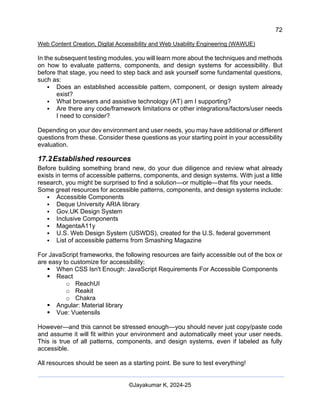 Study Material: Web Content Creation, Digital Accessibility and Web ...