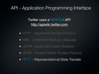 Webcore Twitter Vanity Widget Demo | PPT