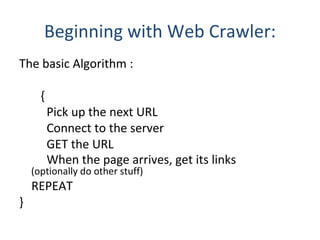 Web Crawler | PPT