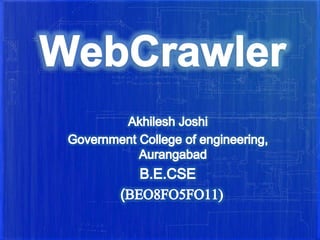 Webcrawler | PPT