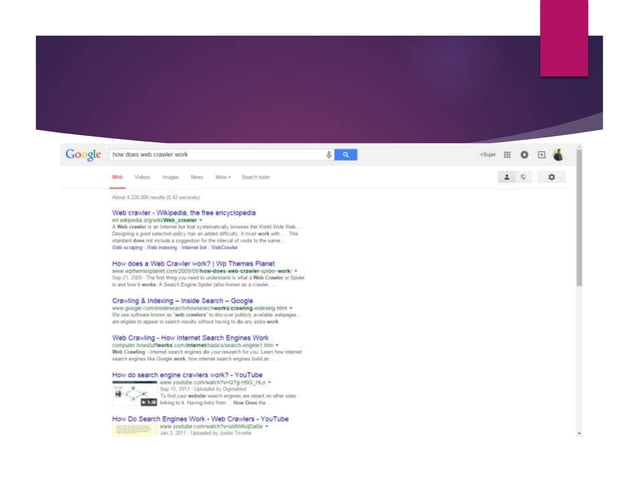 Web crawler and applications | PPT