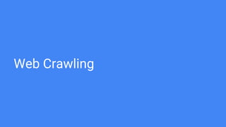 Web crawling and text classification | PPTX | Search | Internet