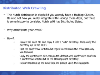 Web Crawling and Data Gathering with Apache Nutch | PPT