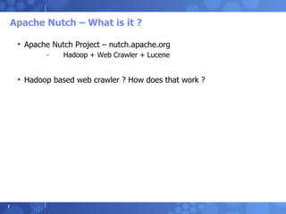 Web Crawling and Data Gathering with Apache Nutch | PPT