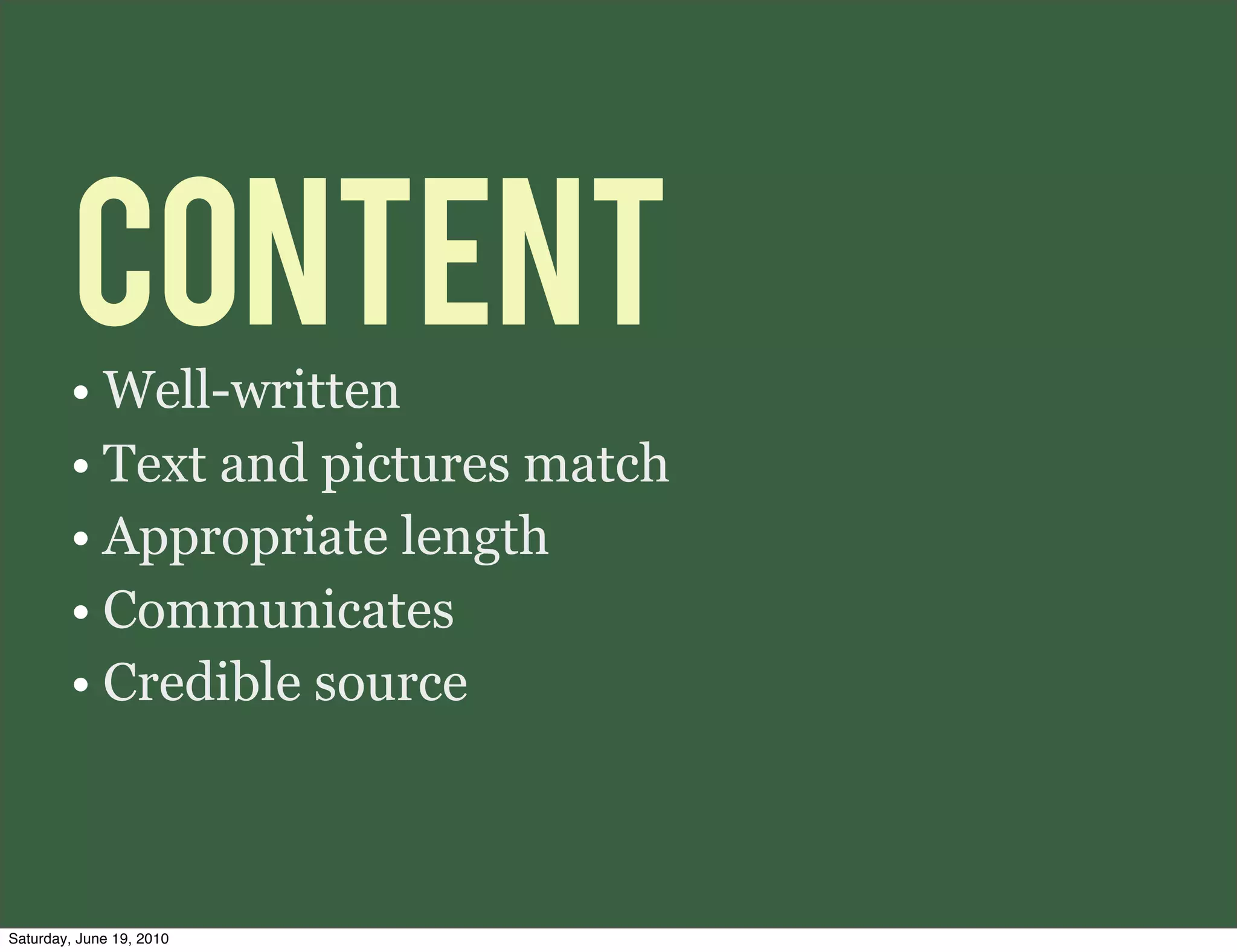 Evaluating A Website | PPT