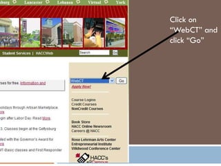 WebCT Basics | PPT
